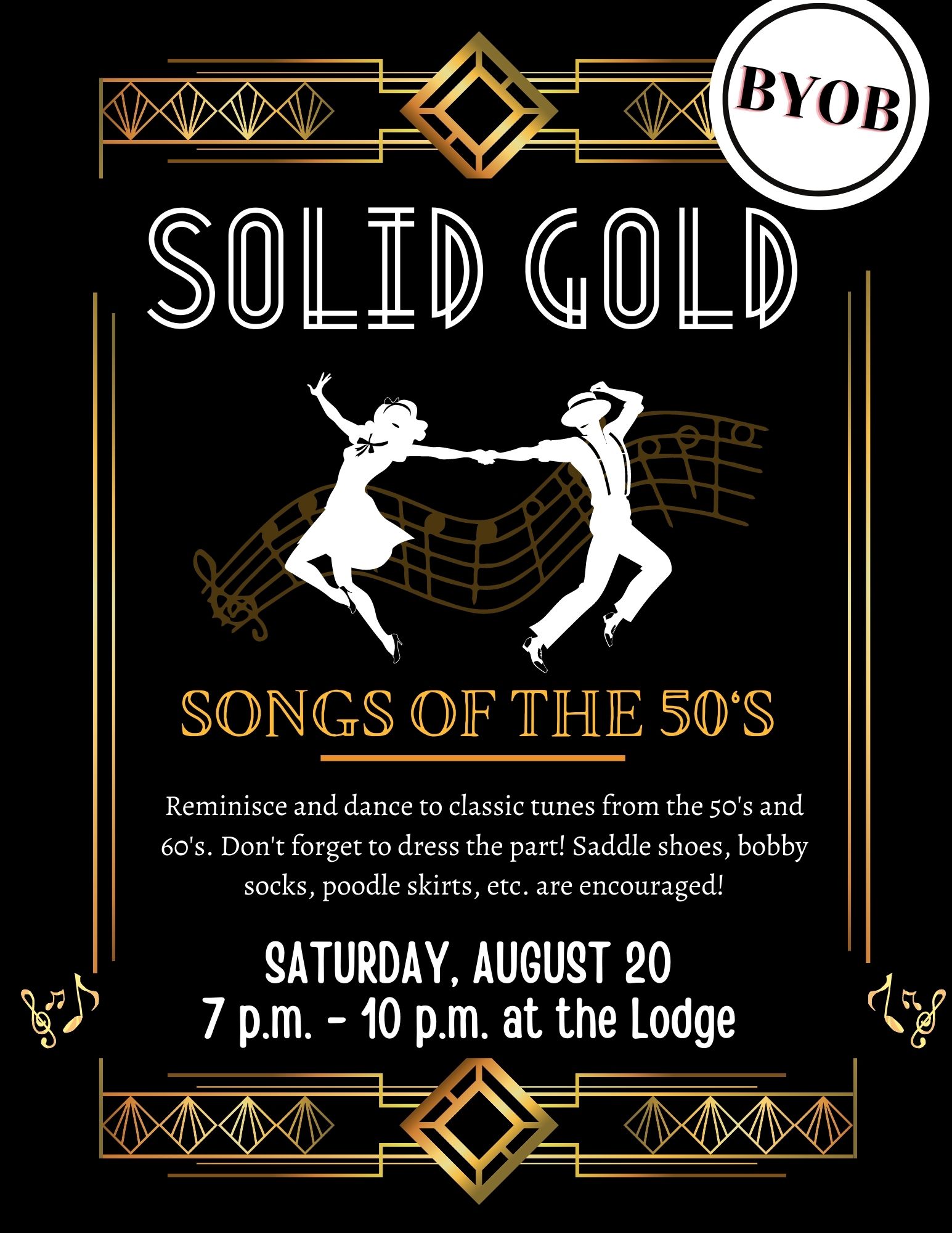 Solid Gold “Songs of the 50’s” - Arrowhead Lake Community Association